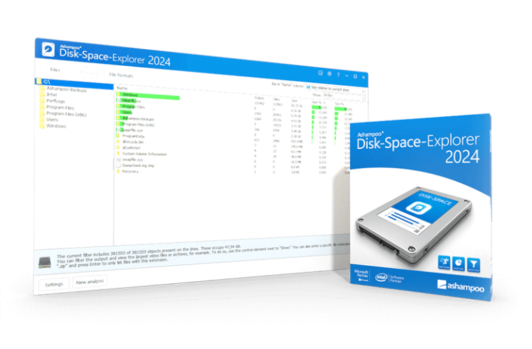 Ashampoo Disk Space Explorer 2024 (100% discount) | SharewareOnSale